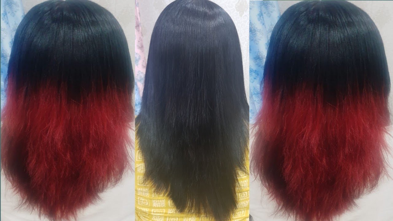 hair highlights strix hair color red hair highlights step by step in ...