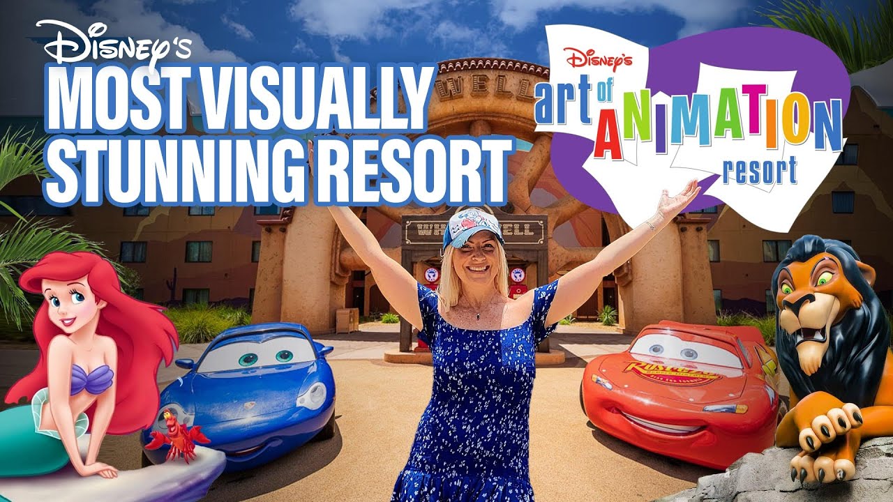 Disney's Art of Animation | MOST Visually Stunning Resort | 2023 Full ...