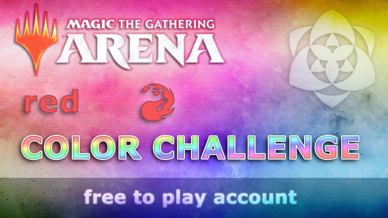 MTG Arena: red color challenge - free to play account - YouTube