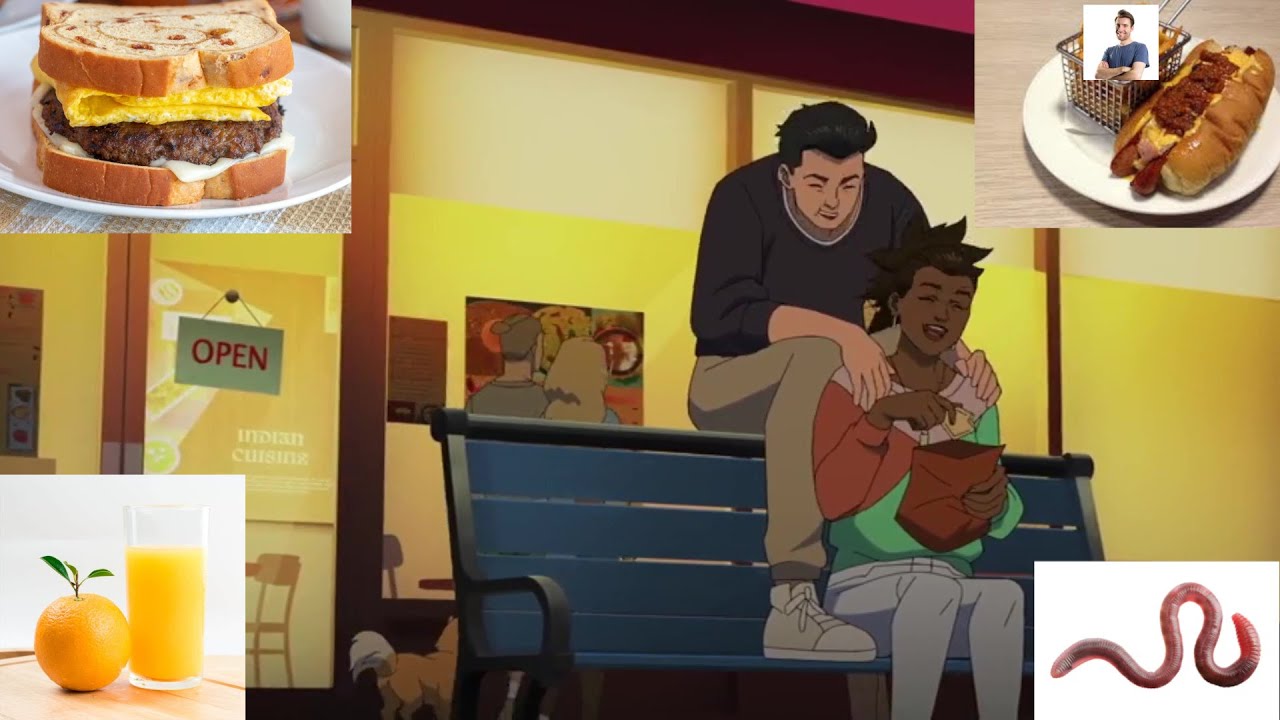 Why There's Just as Much Food in Invincible Season 2 - YouTube