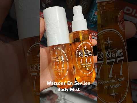 Watsons En Sevilen Body Mistlerini Buldumm #watsons #bodymist #keşfet #shorts #777 #bakım #güzellik