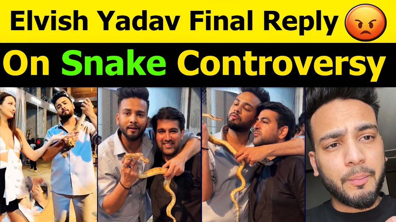 Elvish Yadav Final Reply On Snake Controversy 😨 | elvish yadav news ...