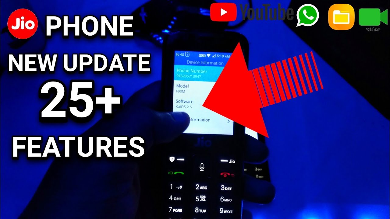 Jio Phone New Update Tips and Tricks & Hidden Features | Kai OS 2.5 Vs ...