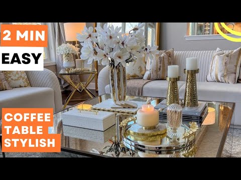 What Looks Good in a Coffee Table?||2023 Coffee Table Modern Decor ...