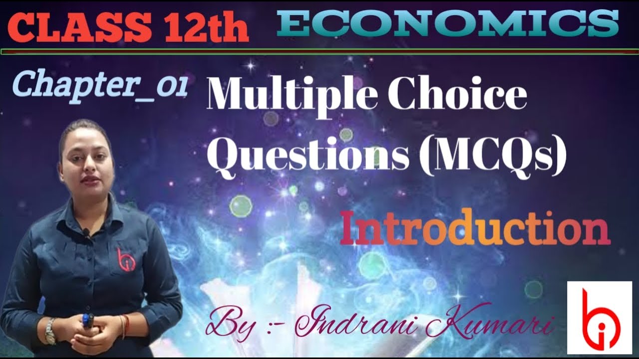 Multiple Choice Questions (MCQs) || Introduction (01) || Chapter_01 ...