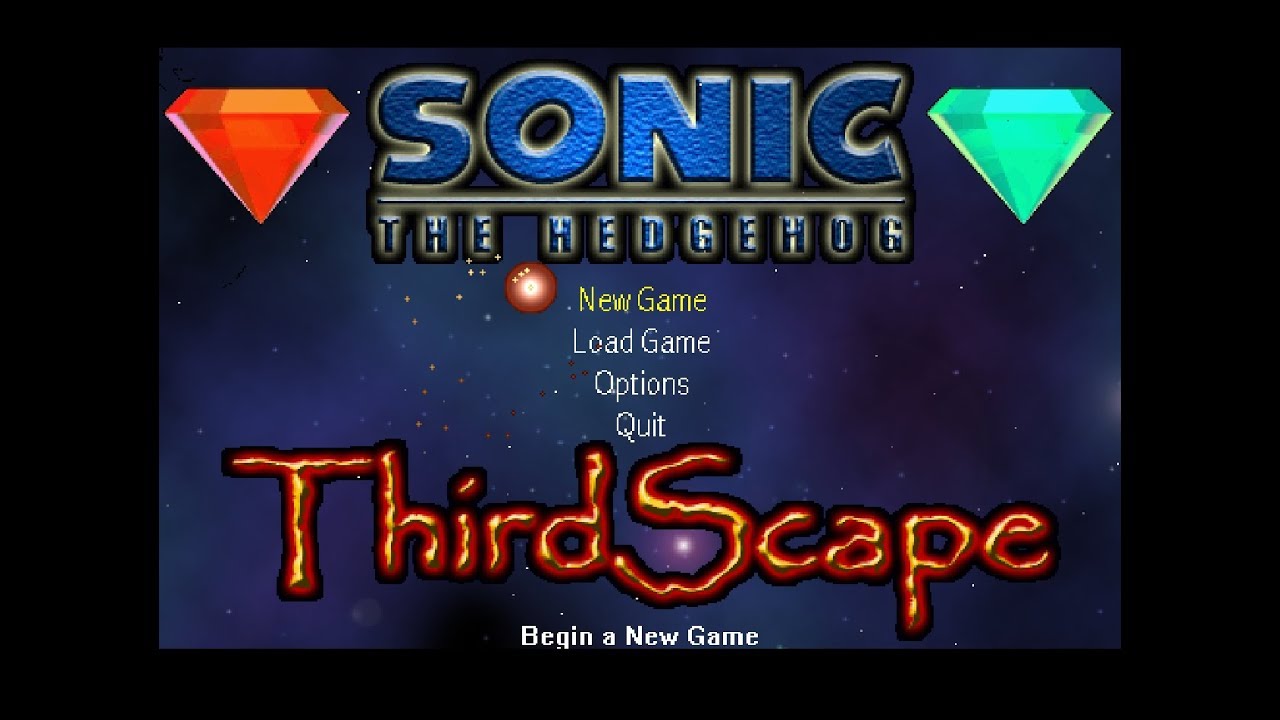 Other&Sonic: Fan Games/Hacks Revisit1: Sonic ThirdScape (SAGE2001) - YouTube