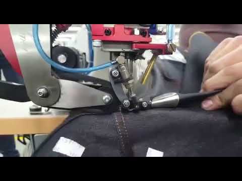 [Feed off the Arm] in action on our Feed off the Arm Automatic Sewing ...