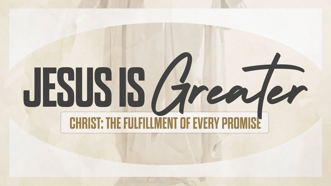 Jesus is Greater: A Merciful and Faithful High Priest - Pastor Chad ...