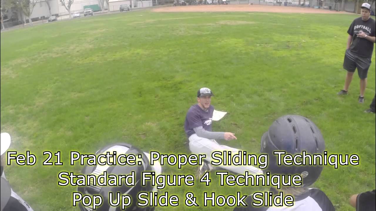 Feb 21 Practice: Proper Sliding Technique - Standard Figure 4, Pop Up ...