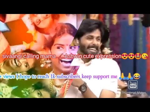 Sivangi in Arukani makeup comali set mesmerized moments...😍# ...