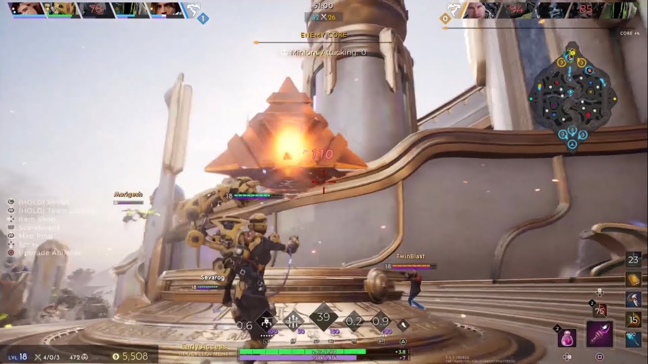 【Predecessor】Gadget ENEMY CORE ONE SHOT #predecessor #gameplay #ps5 # ...