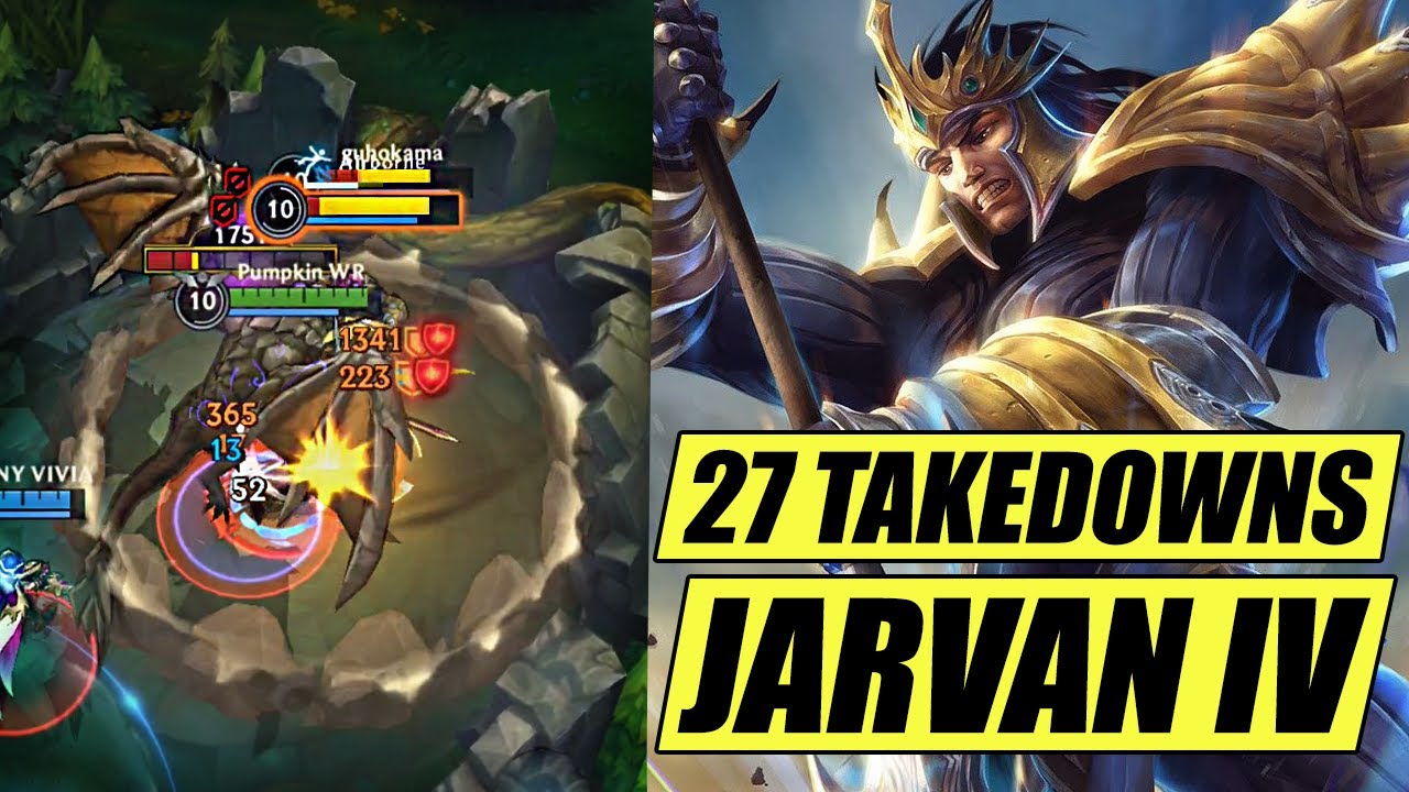 WILD RIFT JARVAN IV IS UNBEATABLE IN THE JUNGLE (BUILD & RUNES) - YouTube