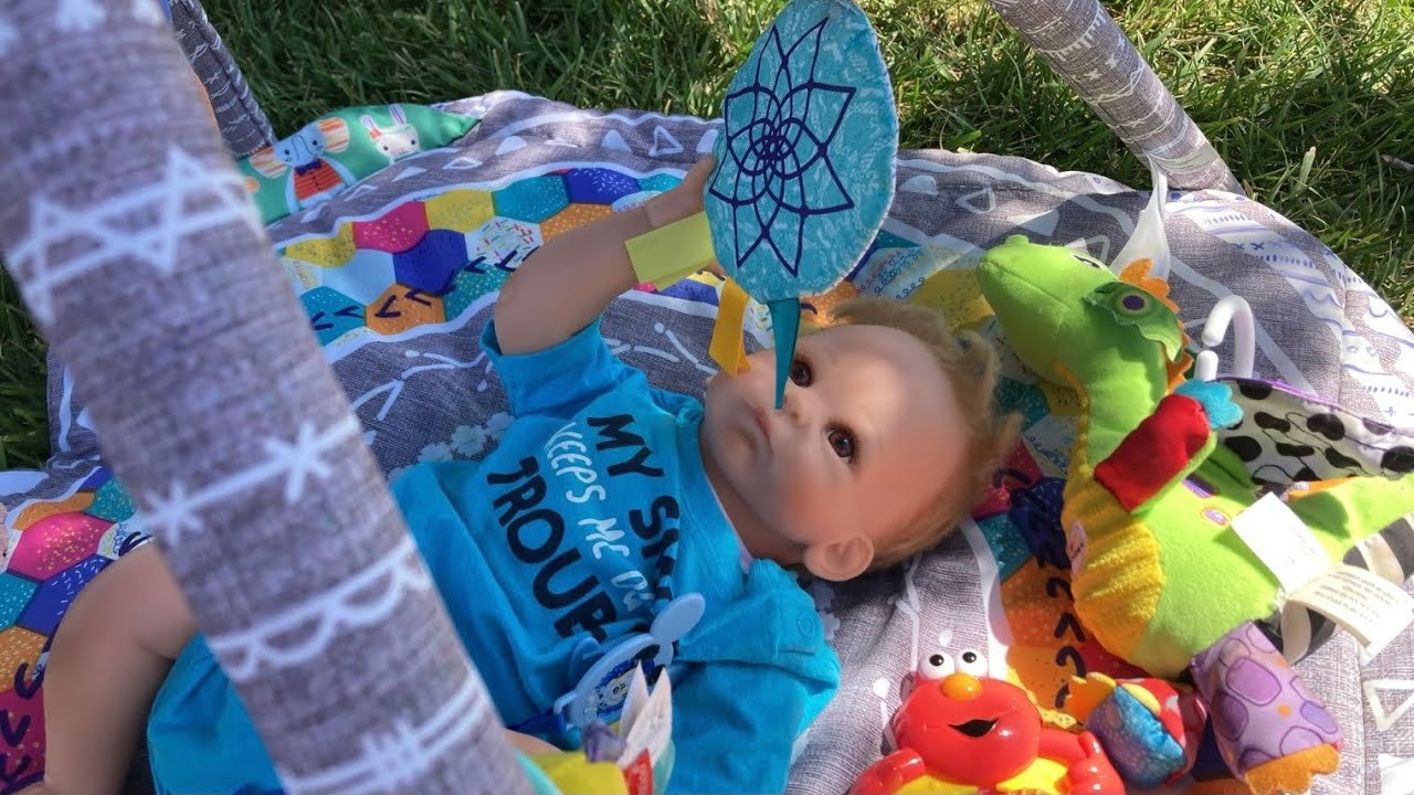 Before nap routine with baby Kaleb,…..Ashton Drake Benjamin - YouTube