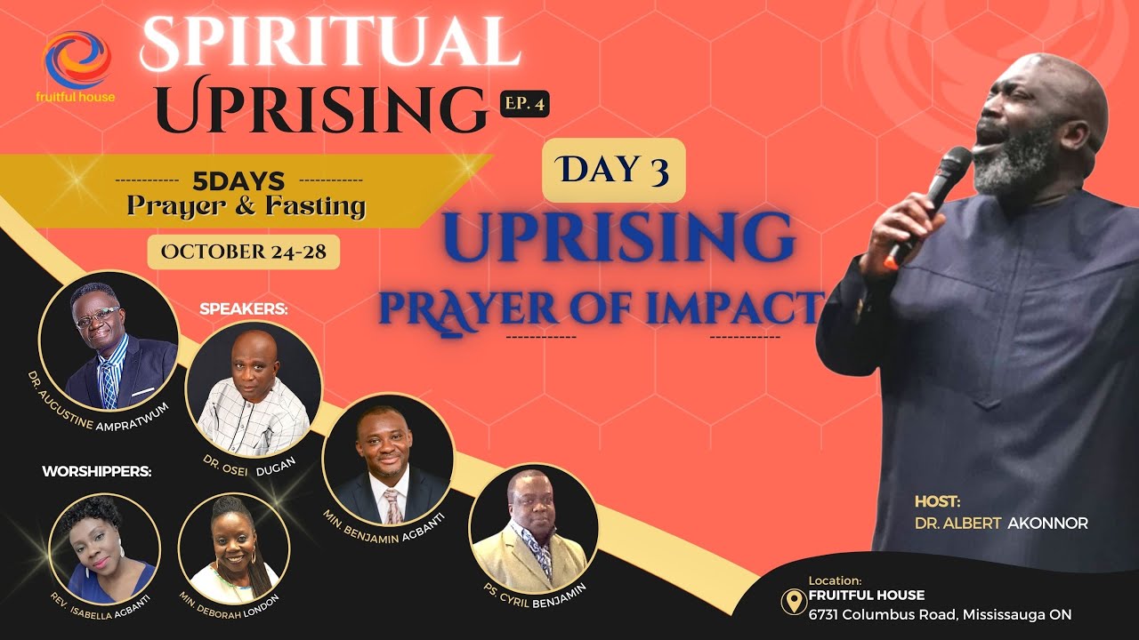 Spiritual Uprising Day 3 - Prayer of IMPACT - YouTube