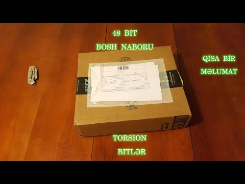 BOŞ Firmasının Torsion  Bitlər haqda Məlumat.