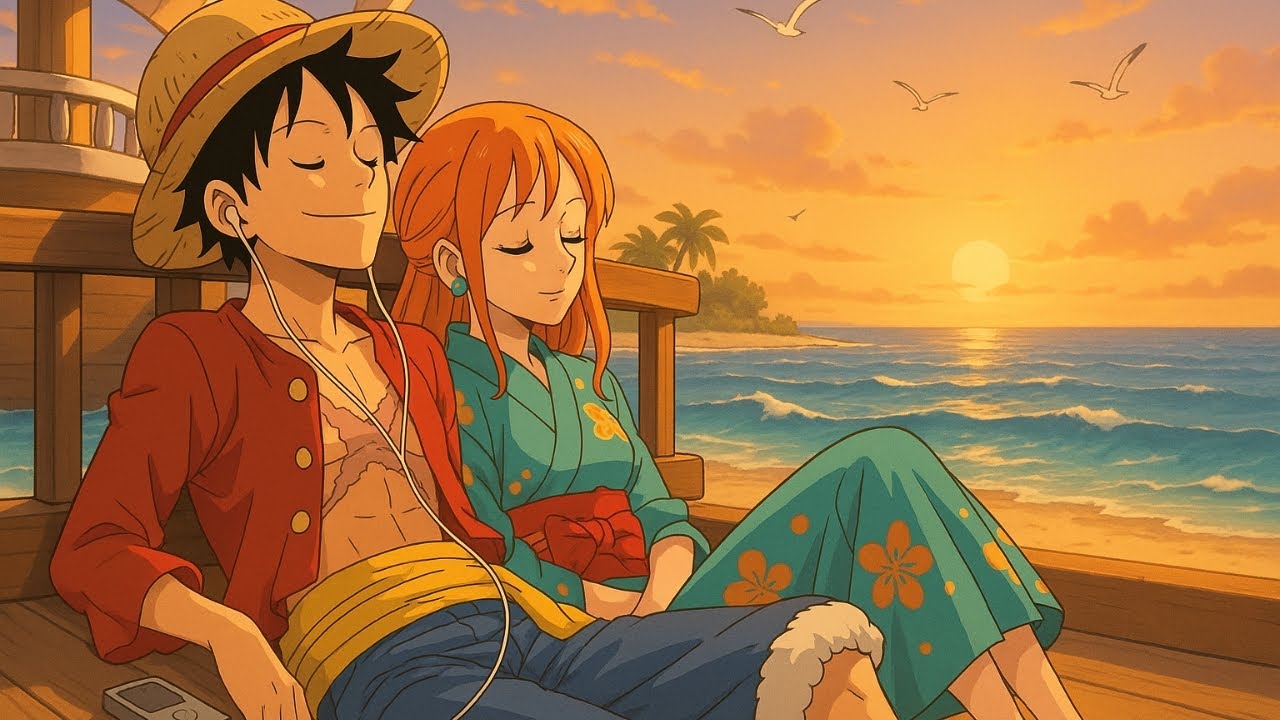 Luffy One Piece Lofi Music Chill 🎵 Lofi Luffy Chill ⛵ - YouTube
