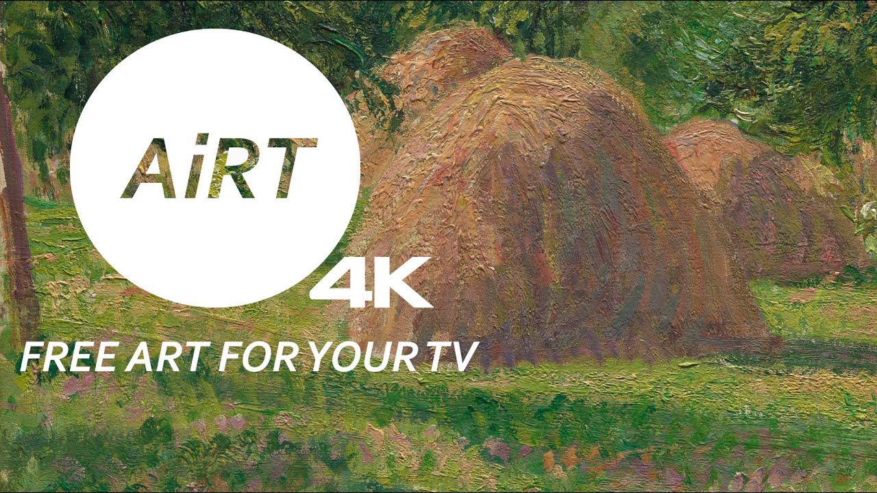 Haystacks, Morning, Eragny, Camille Pissarro -1899. Background Image, 1 hour. - YouTube