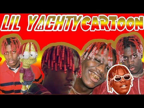 LIL YACHTY CARTOON ADOBE ILLUSTRATOR DRAW - YouTube