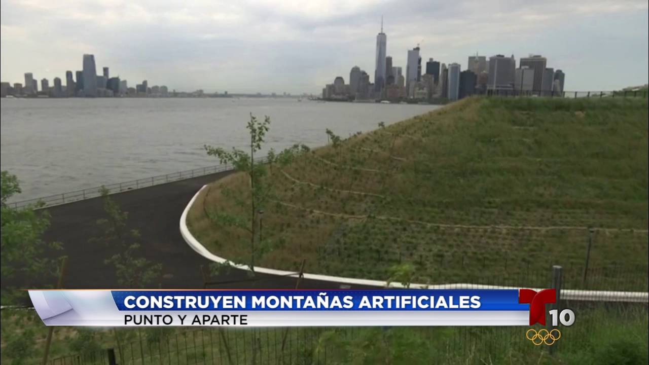 Construyen Montañas Artificiales - YouTube
