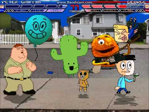 Mugen Battle #18 Peter Griffin Vs George Goodlake - YouTube