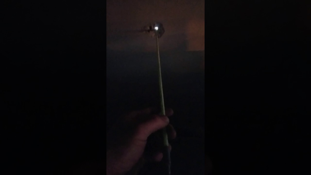 Wire pulling sticks!!!! GLOW RODS @ THEIR BEST! - YouTube