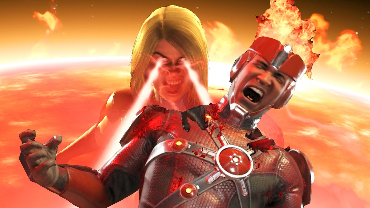 Injustice 2 All Super Moves on Firestorm (No HUD) 4K UHD 2160p - YouTube