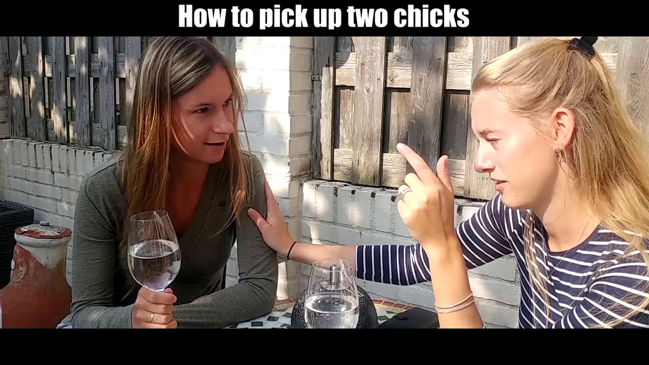How to pick up two chicks - YouTube