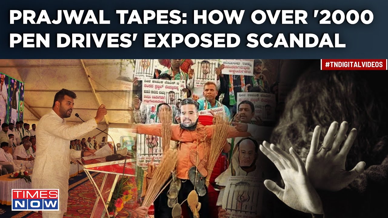 Prajwal Tapes: Pen Drive Exposé, Ex-Driver's Claim| What's The Scandal ...