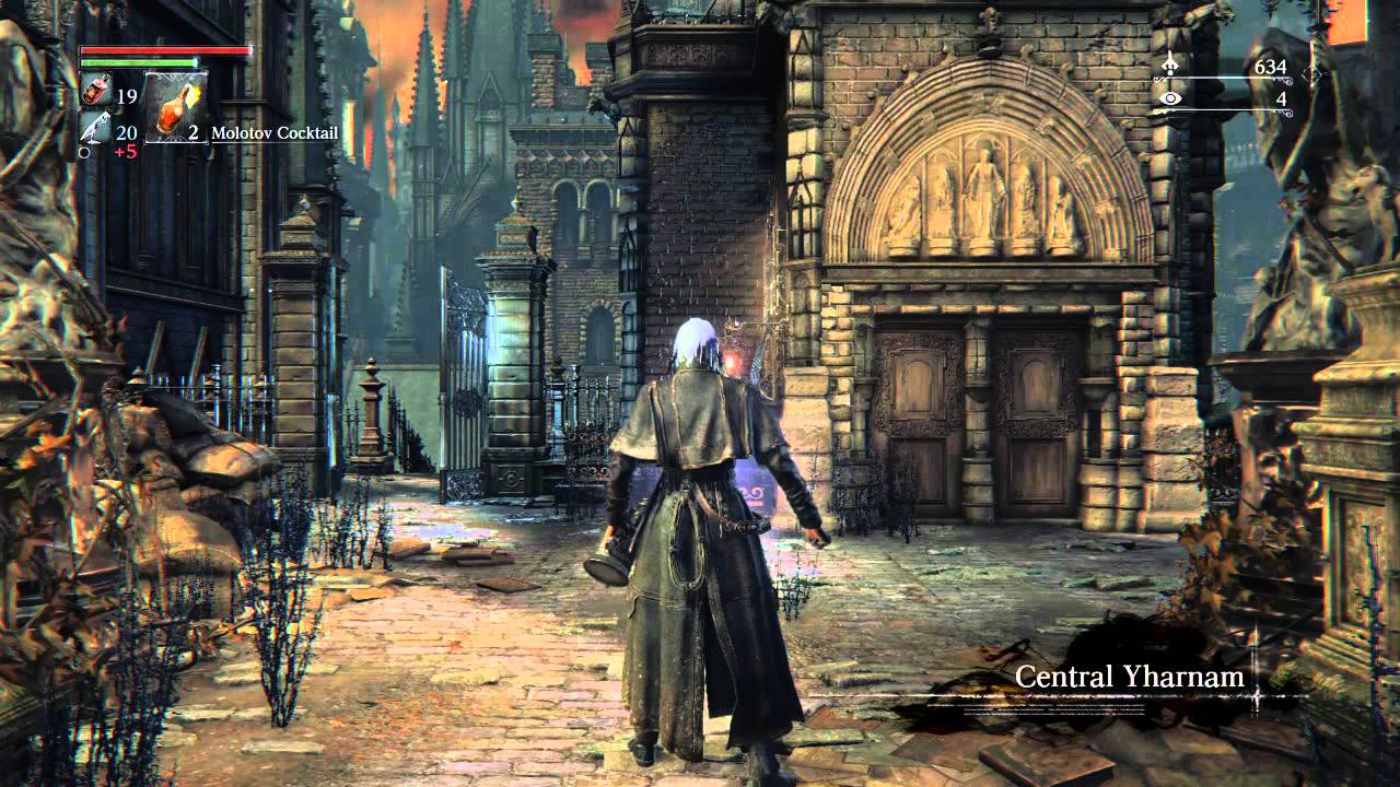 2. Bloodborne - Flamesprayer ONLY run (Gascoigne [pre Flamesprayer ...