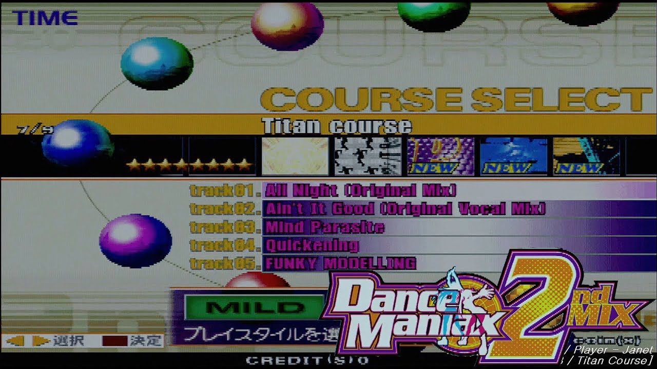 Dance Maniax 2nd MIX Titan Course playthrough / 댄스 매니악스 2 - YouTube
