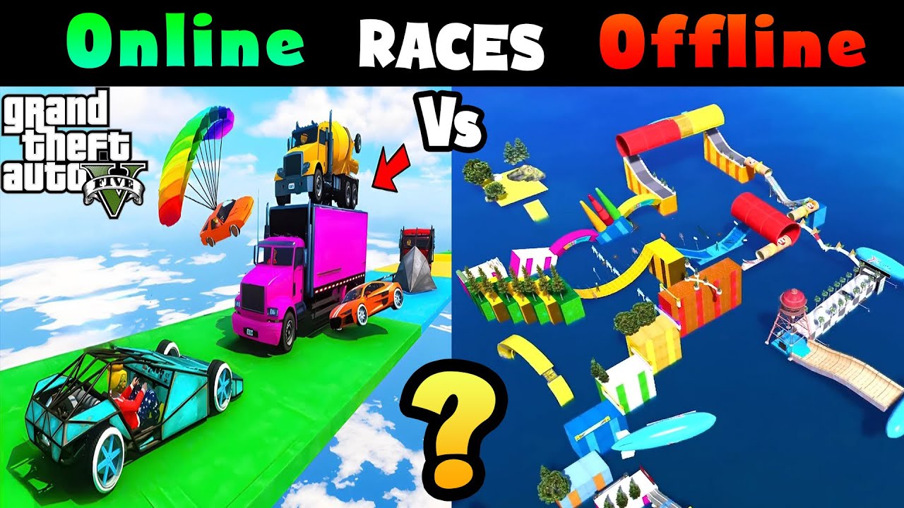 Let's Discuss How are races played in GTA 5 offline | How to play or ...