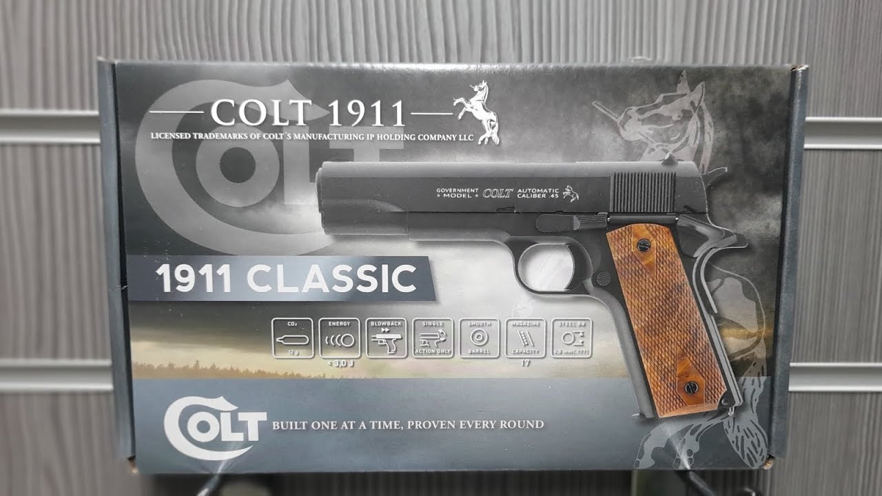 New Umarex Colt 1911 Classic imported by John Rothery Wholesale - YouTube