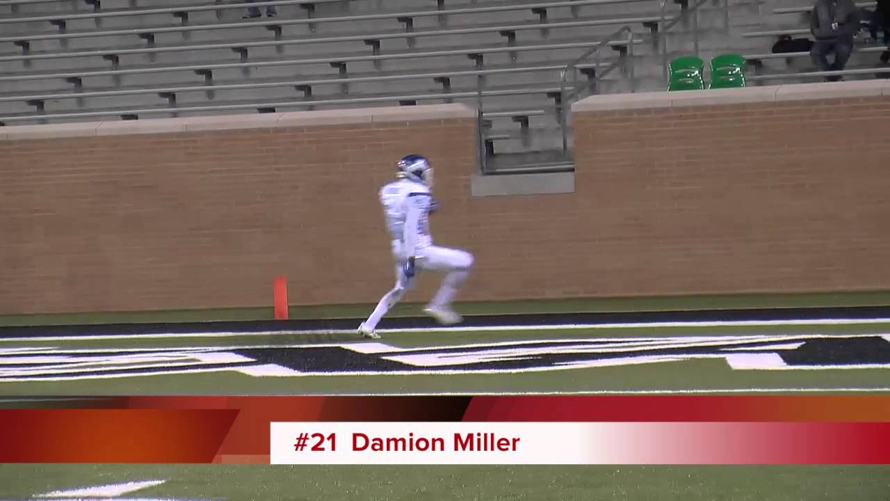 #21 Damion Miller scores TD for JT Lions - YouTube