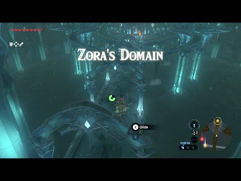 How To Get To Zora's Domain | Zelda Breath of the Wild