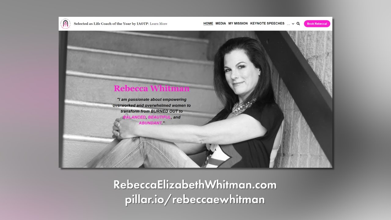 Rebecca Elizabeth Whitman Shows Us How Health is Our Greatest Resource ...