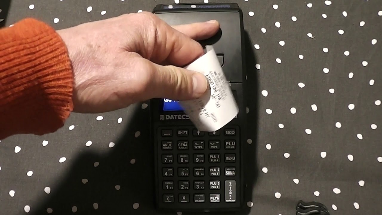 Kasa fiskalna online Datecs WP50 - YouTube