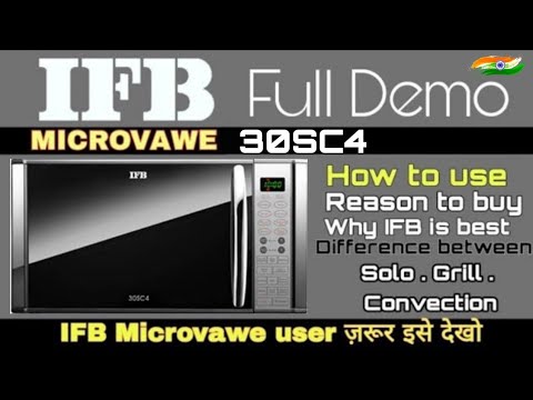 IFB MICROWAVE 30SC4 || FULL DEMO || PROGRAMS || FEATURES ||GOOD OR NOT ...