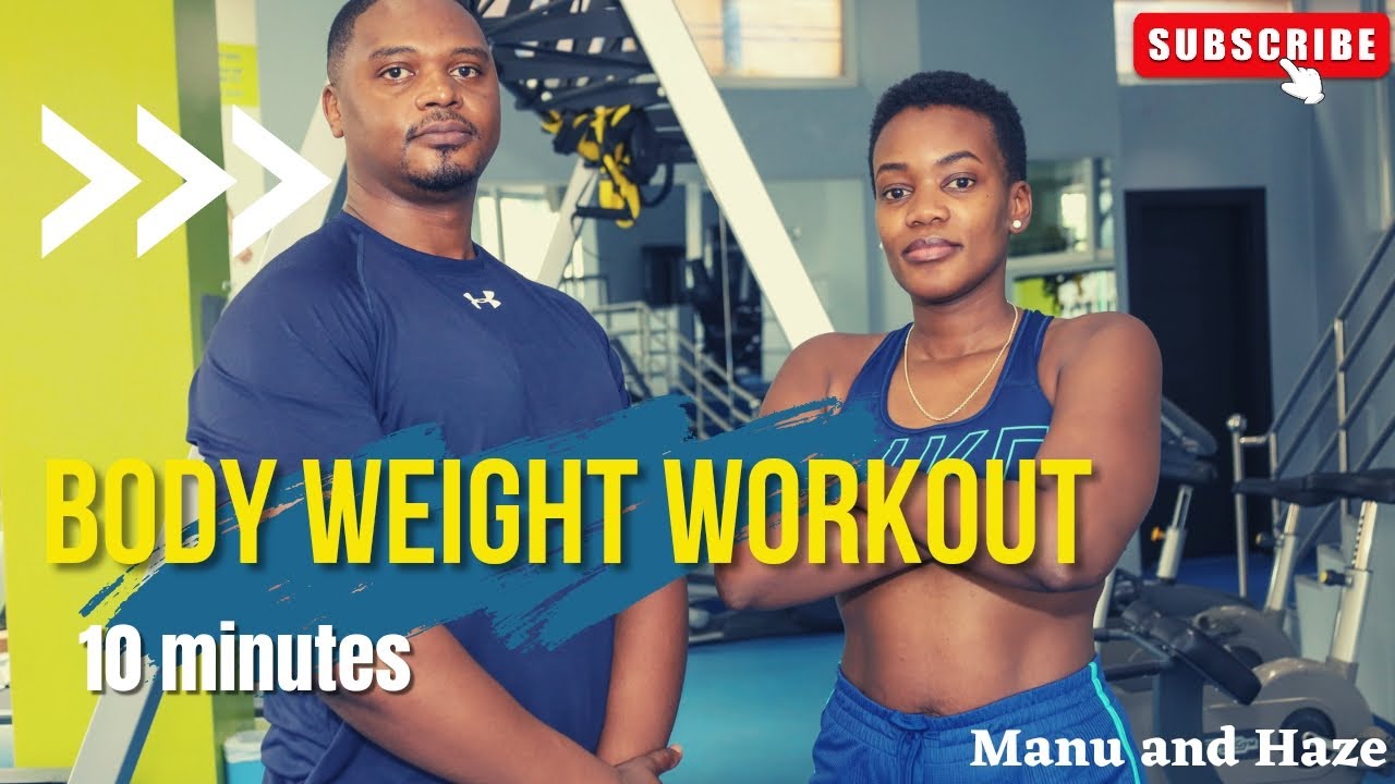 FREE 10-Minute Body Weight Workout - YouTube