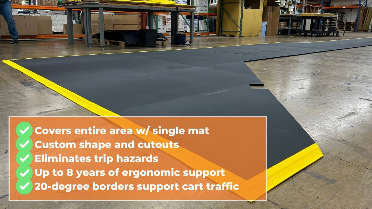 Custom Anti-Fatigue Mat – nVent - YouTube