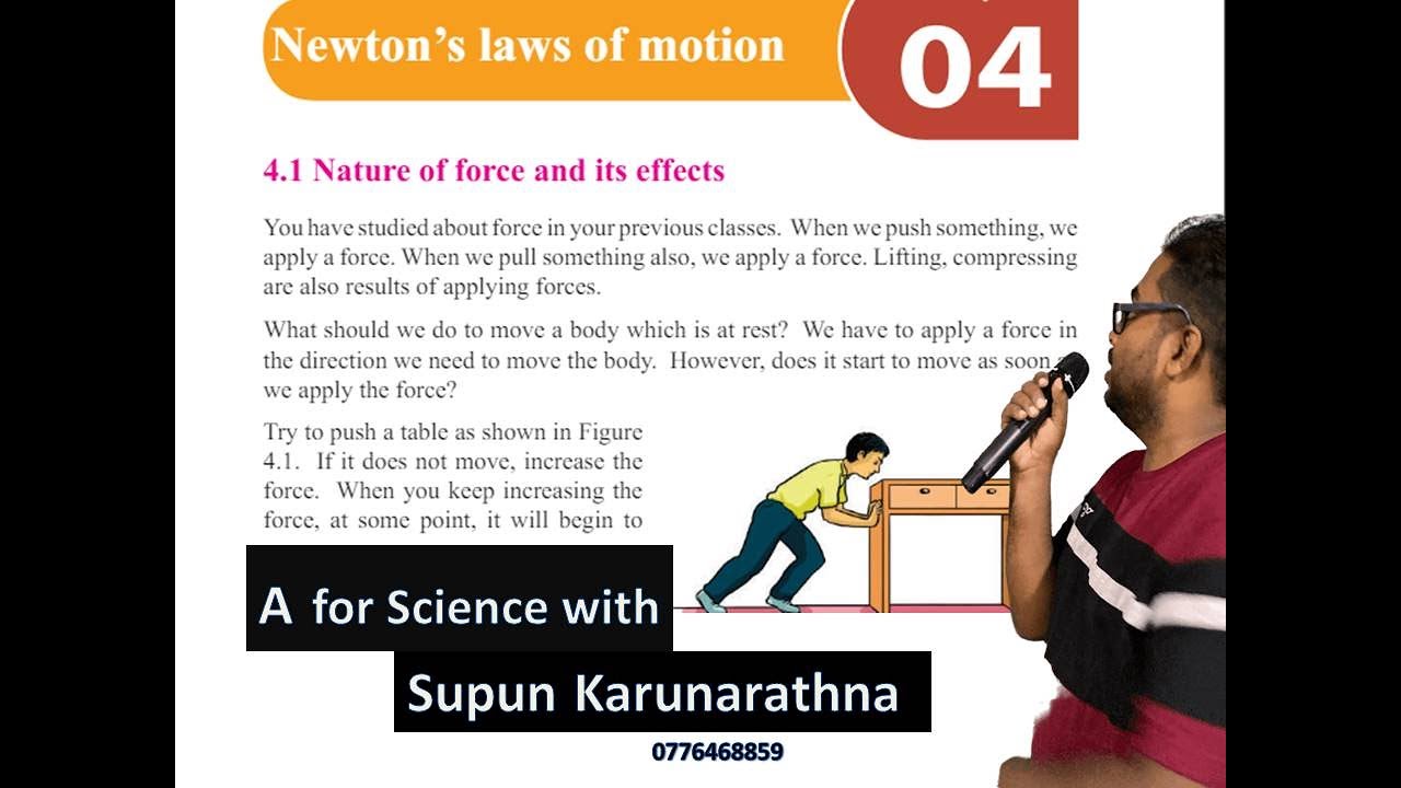 Newton laws of motion part 2 - YouTube