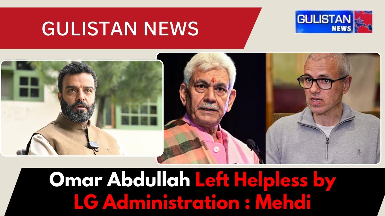 Aga RuhullahMehdi's Powerful Statement on Omar Abdullah's Helplessness ...