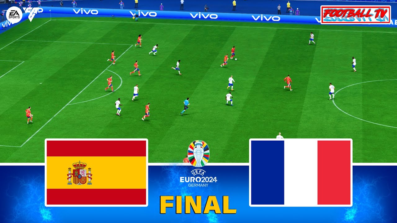 SPAIN vs FRANCE - Final UEFA EURO 2024 | Full Match All Goals | FC 24 ...