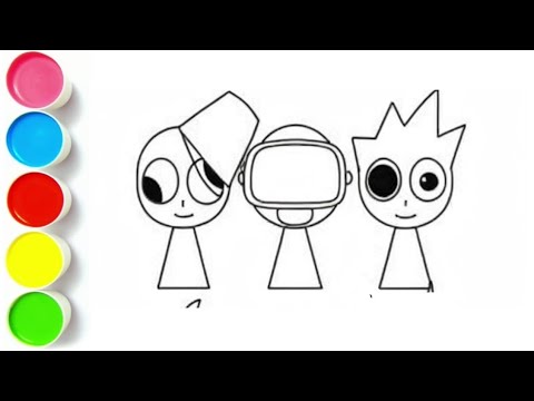 Sprinkle Drawing, painting and Coloring for kids and toddlers Child Art ...