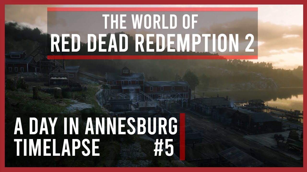 Red Dead Online Time Lapse - Annesburg - 60FPS RDR2 - YouTube