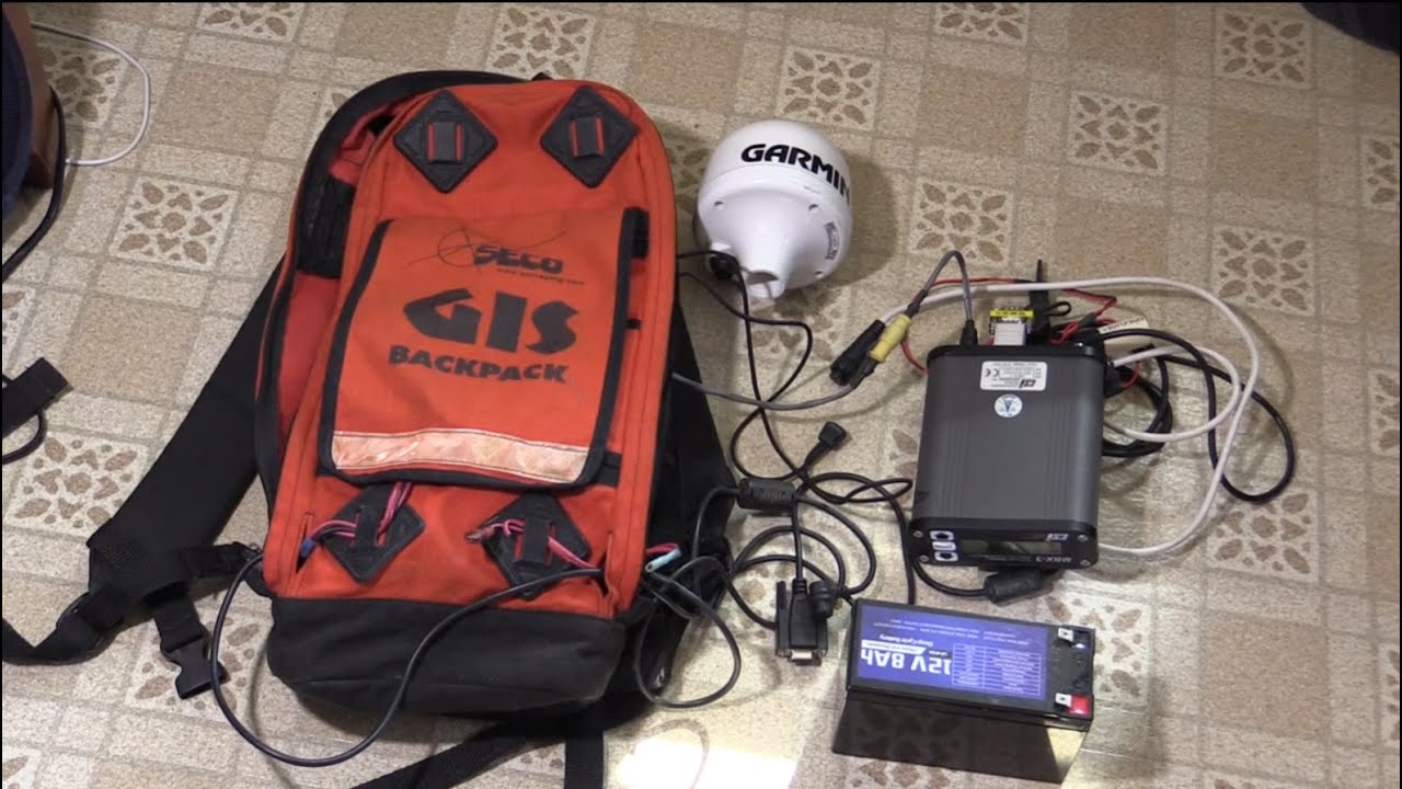 Random Auction Find: Seco GIS Backpack - YouTube