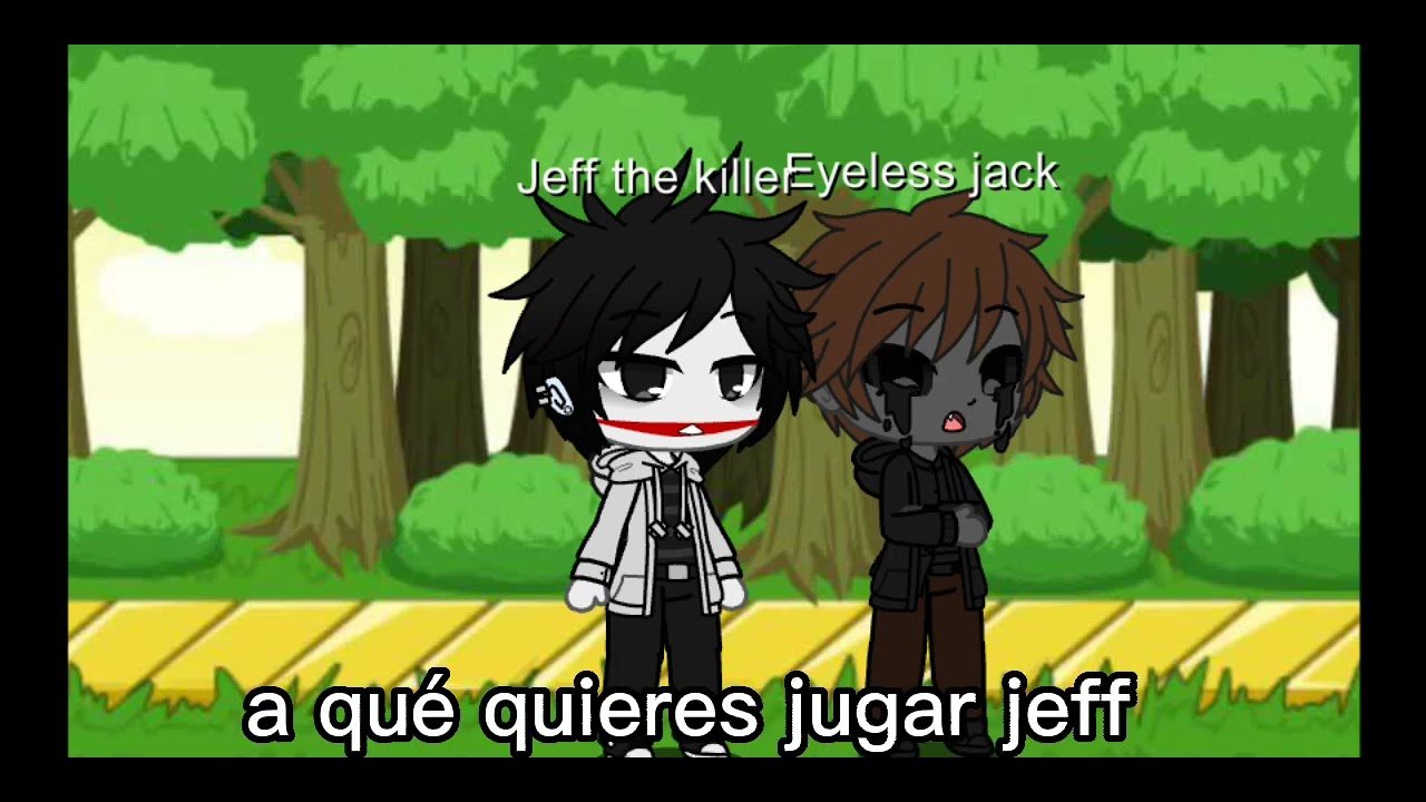Cuando Jeff Habla mal de laughing Jack xd - YouTube