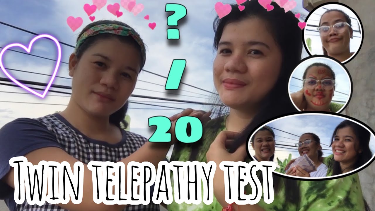 TWIN TELEPATHY TEST WITH A TWIST ‼️😂 - YouTube