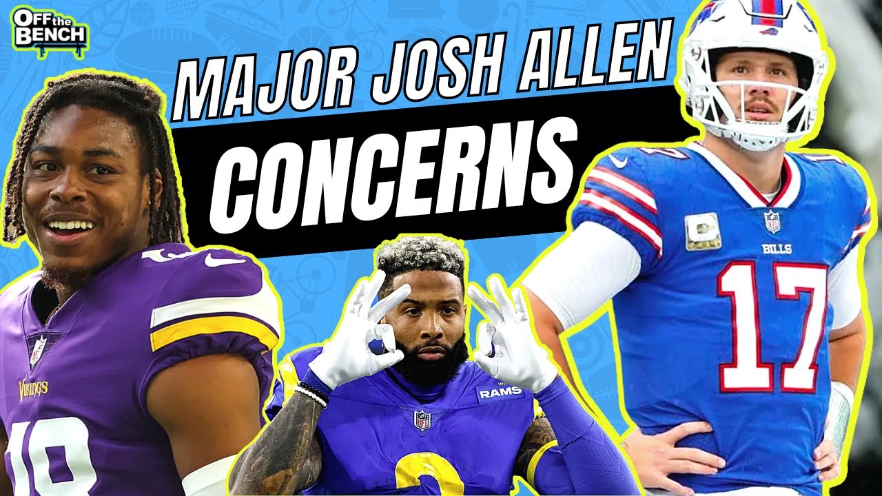 Josh Allen Fumbling Away Bills Season, Drafting Greatest NFL Catches ...