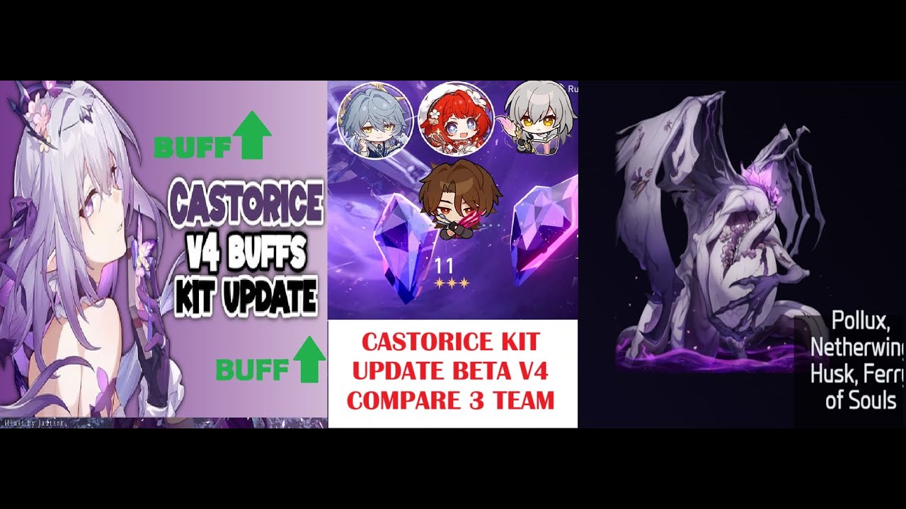 KIT CAS BETA 3.2 V4 | CASTORICE IS BUFFED EXTREMELY STRONG | COMPARE 3 ...