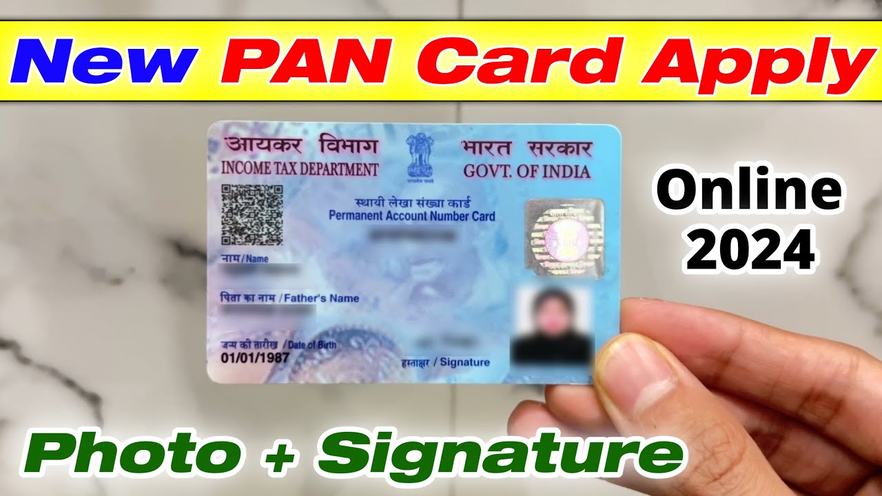 PAN Card Apply Online 2024 | PAN Card Kaise Banaye | How to Apply PAN ...